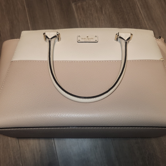 kate spade | Bags | Kate Spade Blush Pink And Cream Handbag | Poshmark